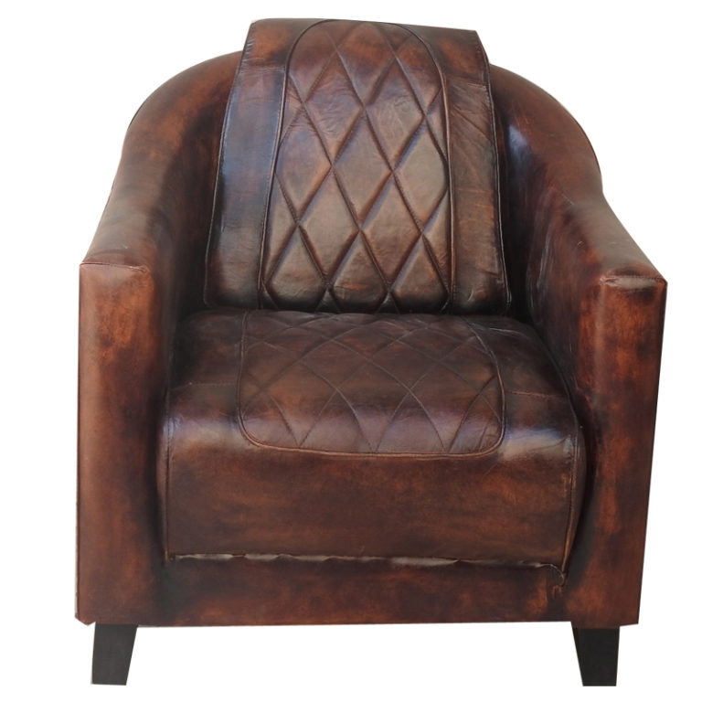 England Single Leather Sofa – Best Hardwood Furniture Shopping Online